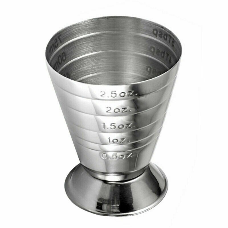 75ml Stainless Steel Cocktail Shaker Measure Cup D... – Vicedeal