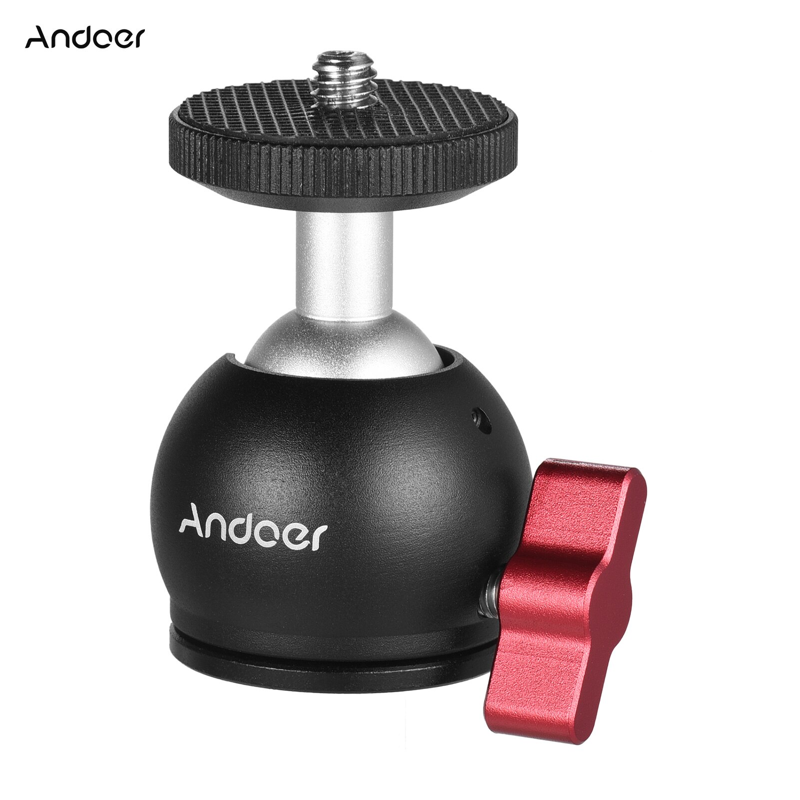 Andoer Mini Bal Hoofd Statief 360 ° Swivel Horizon... – Grandado