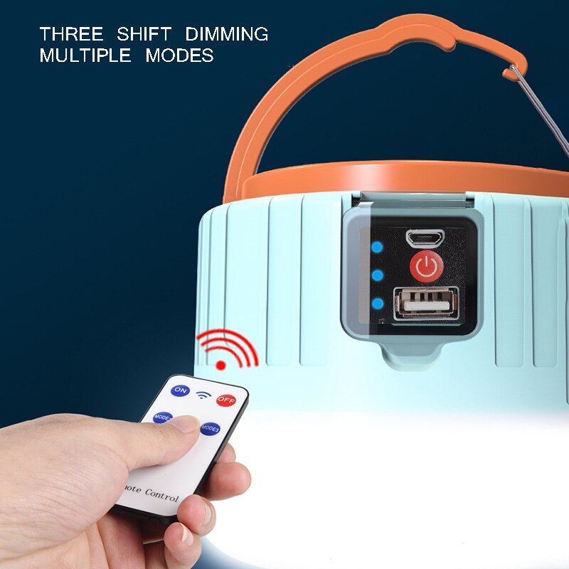 Portable Camping LED Lantern Lamp Outdoor Waterpro... – Grandado