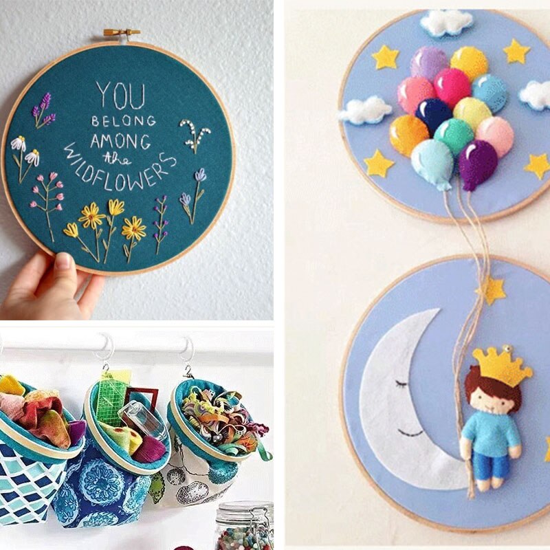 8-34cm ring embroidery hoop frame large sewing too... – Grandado