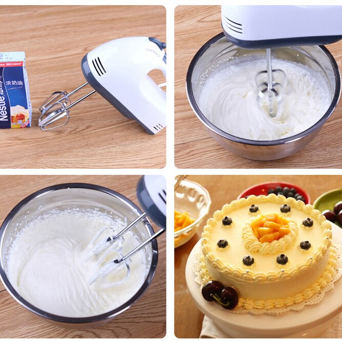 7 Speed Electric Food Mixer Table Stand Cake Dough... – Grandado