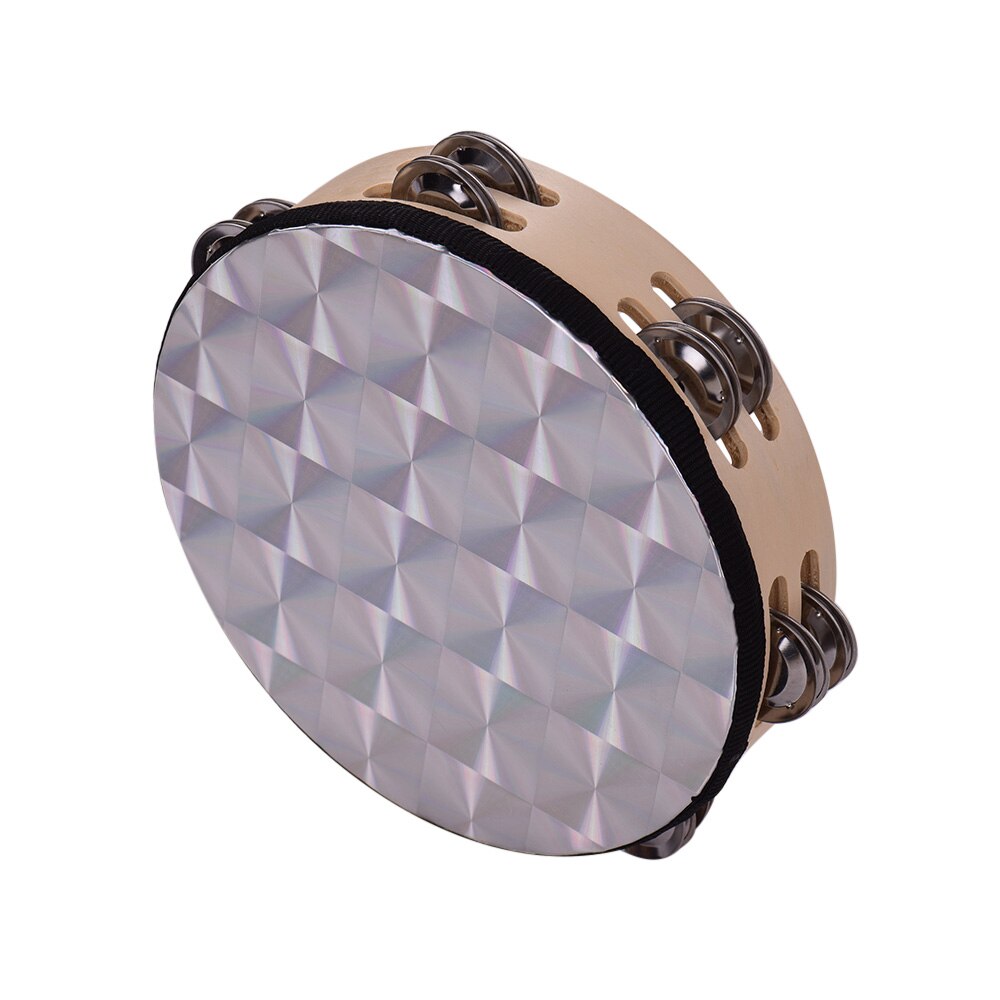 Holz Radiant 8-Zoll Tamburin Handbell Hand Trommel... – Vicedeal