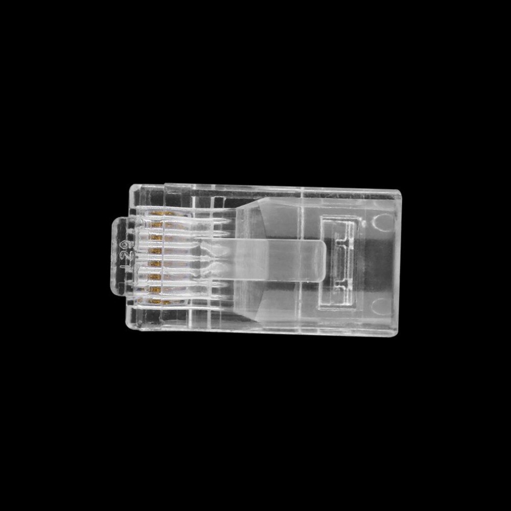 ESCAM 100PCS/set Universal Crystal Head RJ45 CAT5 ... – Grandado