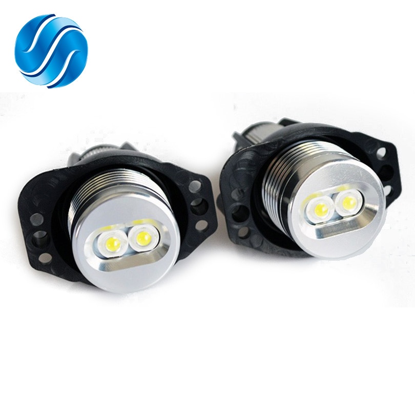 1 Set 2*6W 12W LED Marker Angel Eyes LED Chips Whi... – Grandado