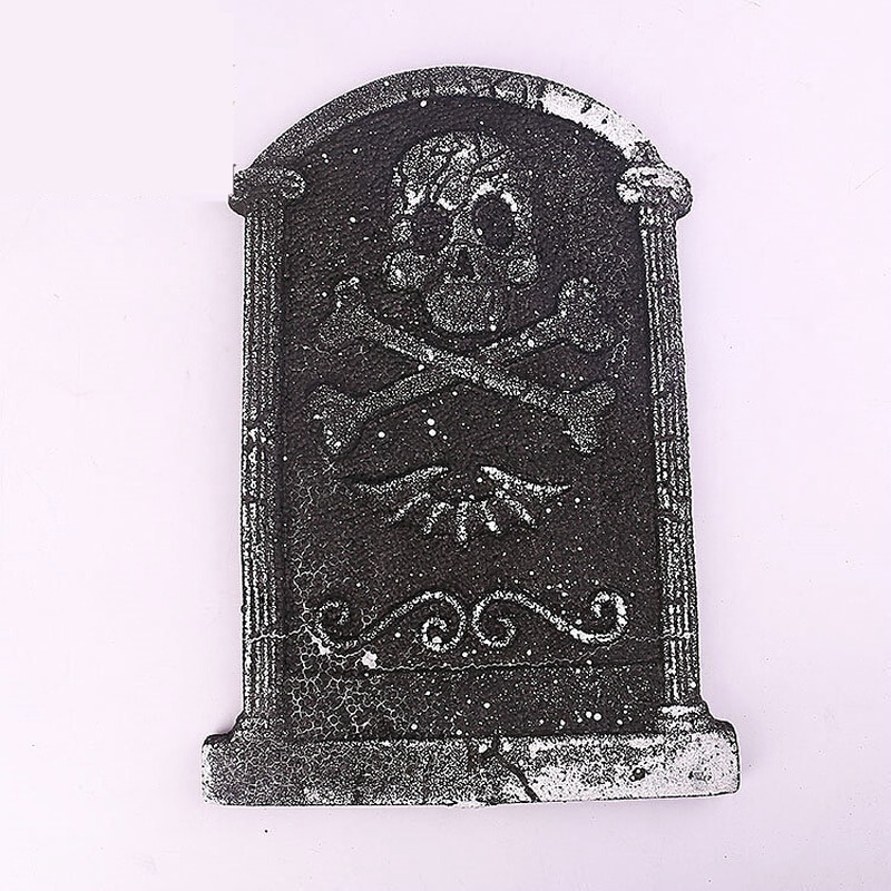 Halloween garden decoration Skeleton Tomb tombston... – Grandado