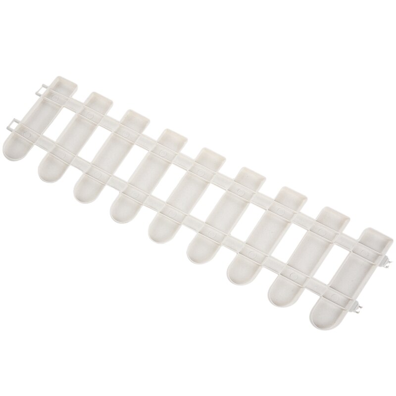 1Pc 50x13cm White Plastic Tree Fence Courtyard Ind... – Grandado
