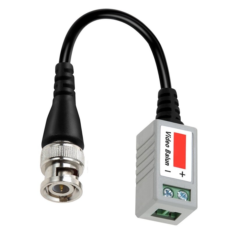 6 Pairs (12 Pcs) Mini CCTV BNC Video Balun Transce... – Grandado