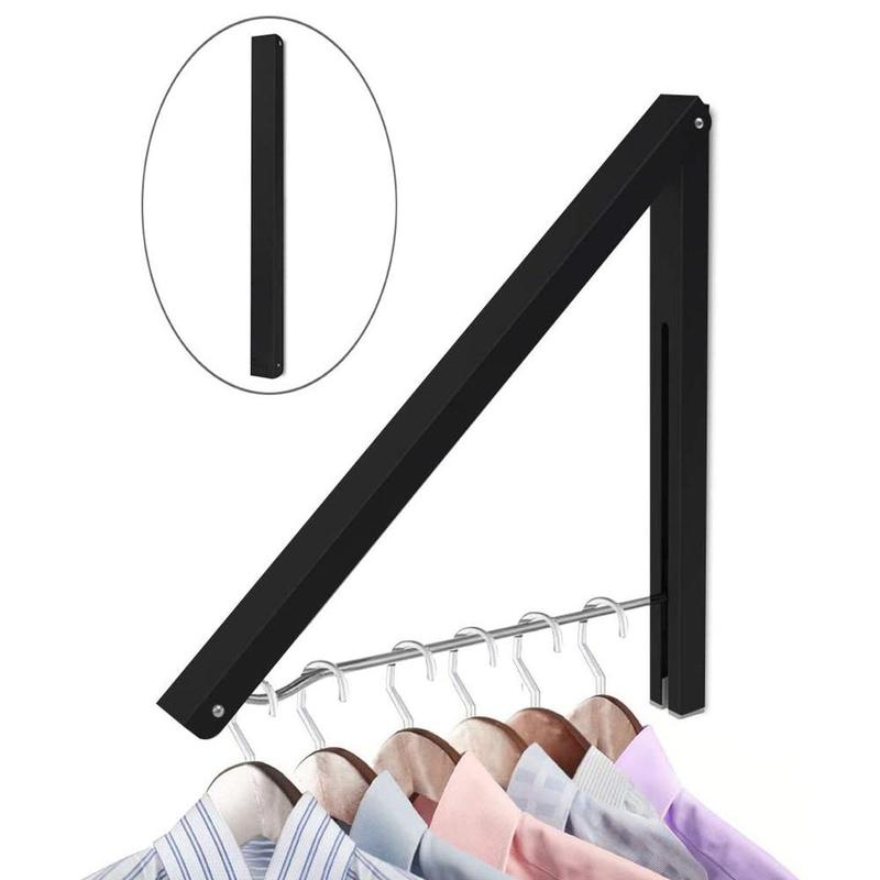 Wall Mounted Retractable Drying Rack Folding Colla... – Grandado