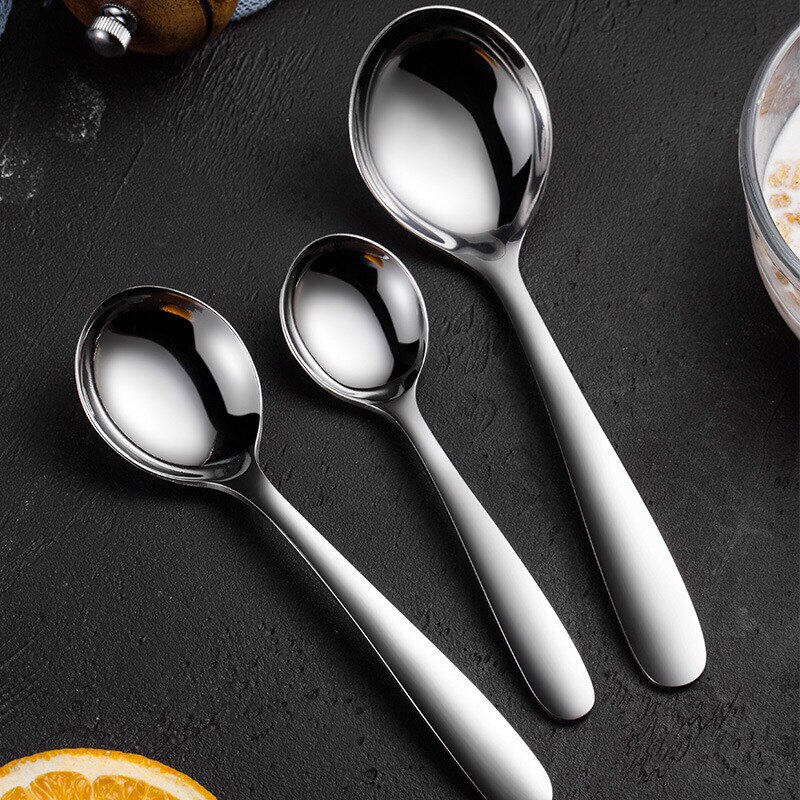3pcs/set 3 Size 304 Stainless Steel Spoon Deepened... – Grandado