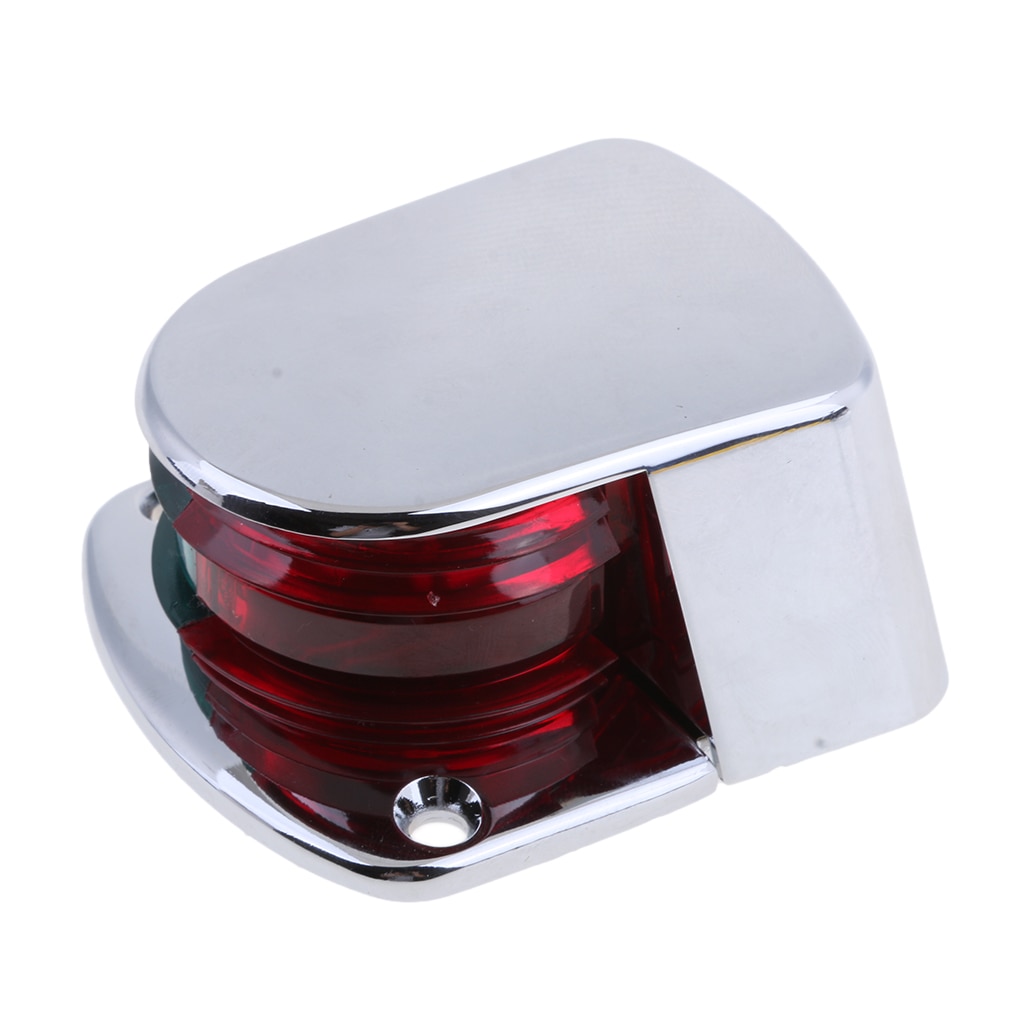 Boat Stainless Bow Navigation Lights Bi-Color Red ... – Grandado