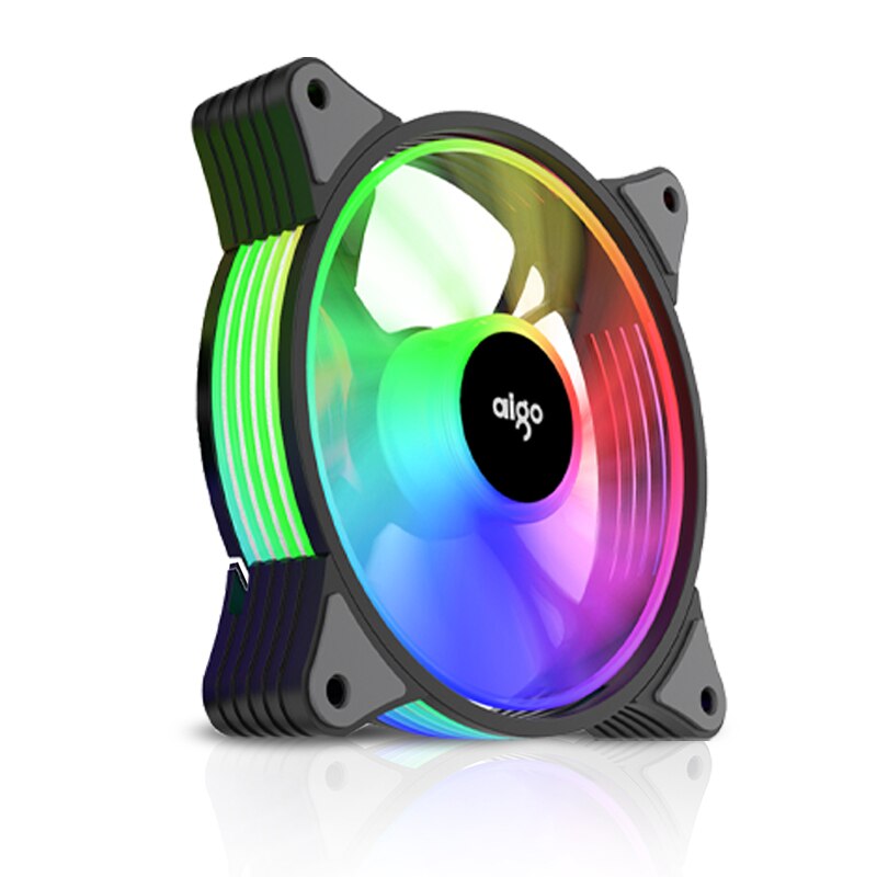 Aigo AR12 Cooler PC Cooling Argb Fan RGB Fan 120mm... – Grandado