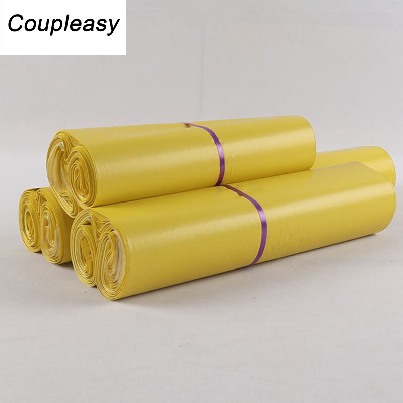 10Pcs/Lot Yellow Bags Mailer Self-seal Adhesive Co... – Grandado