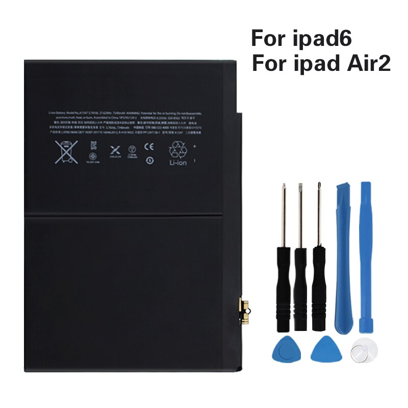 A1547 Battery 7340mAh Replacement Battery For ipad... – Grandado