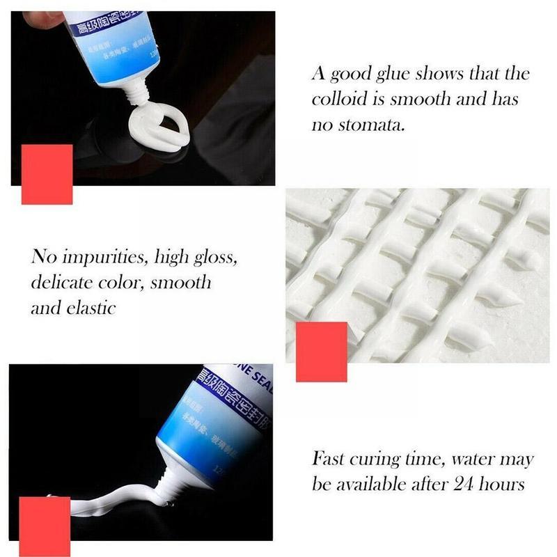 1 Pc 120ml Silicone Ceramic Sealant Tile Seam Refi... – Grandado