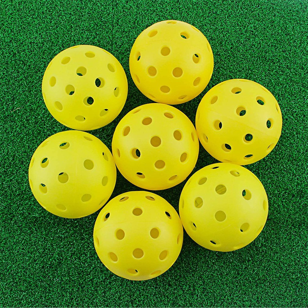 12pcs Pack Durable Outdoor Pickleball Balls 40 Hol... – Grandado