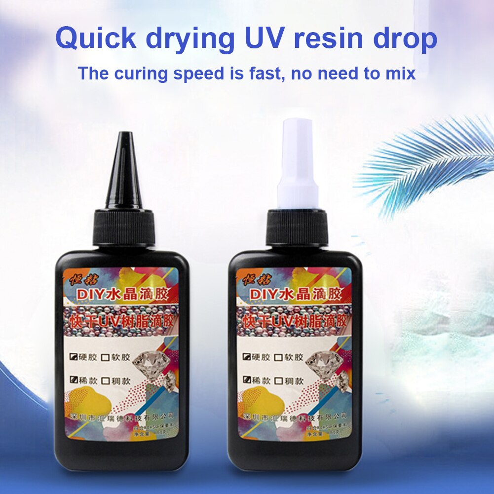 50g Ultraviolet Curing Epoxy Resin Solar Cure Coat... – Grandado