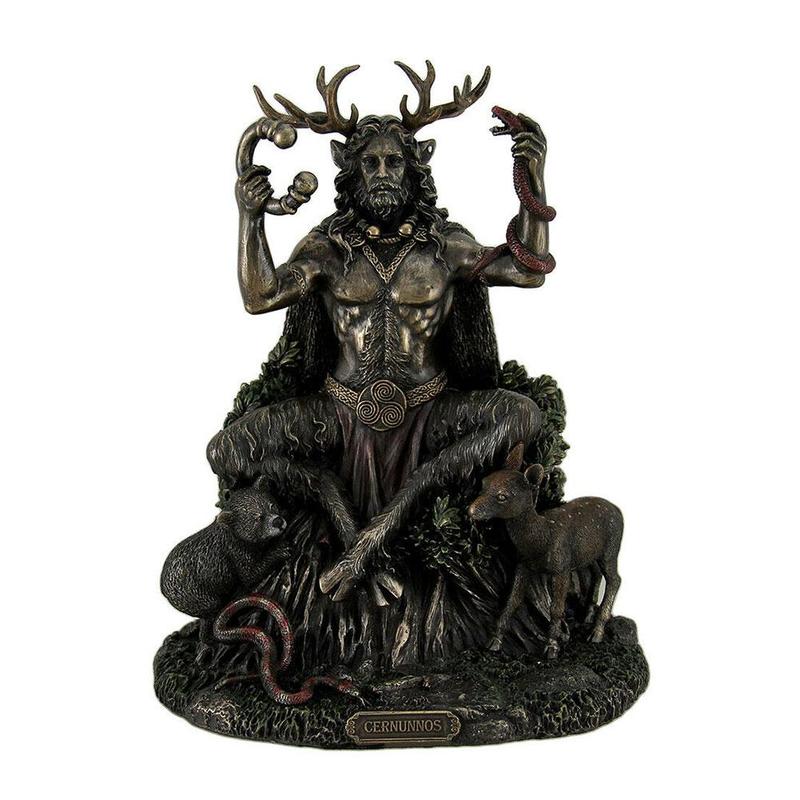 Resin Horned Animal God Statue Resin Crafts Garden... – Vicedeal