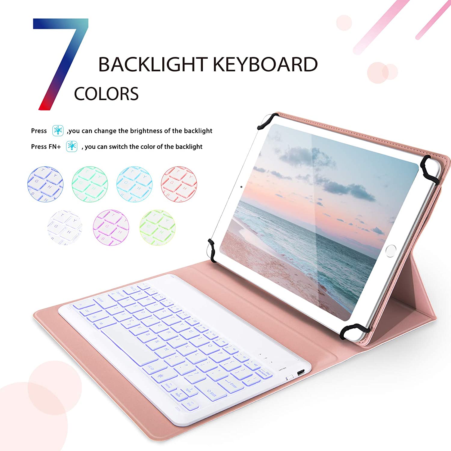 Magnetic Keyboard Universal Keyboard Case Cover Fo... – Vicedeal