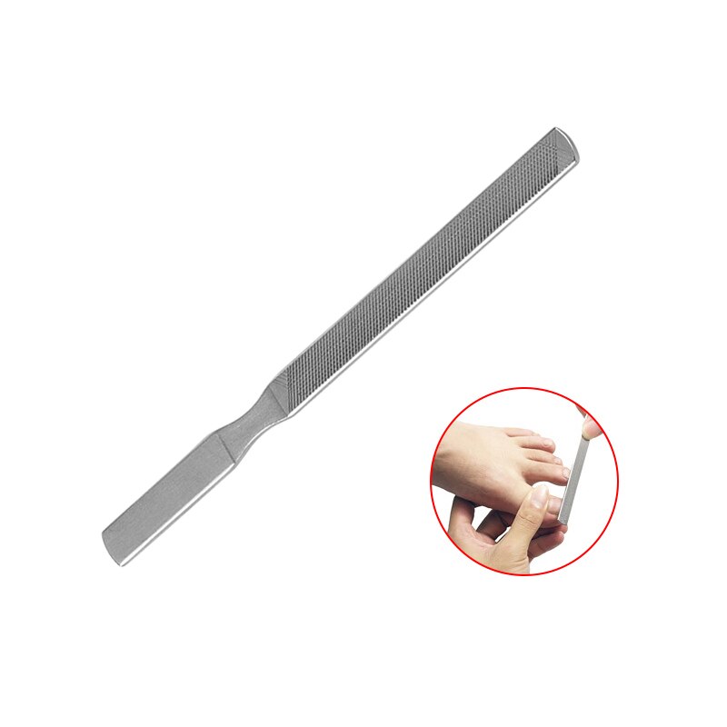 Lima de pedicura de acero inoxidable de doble cara... – Grandado
