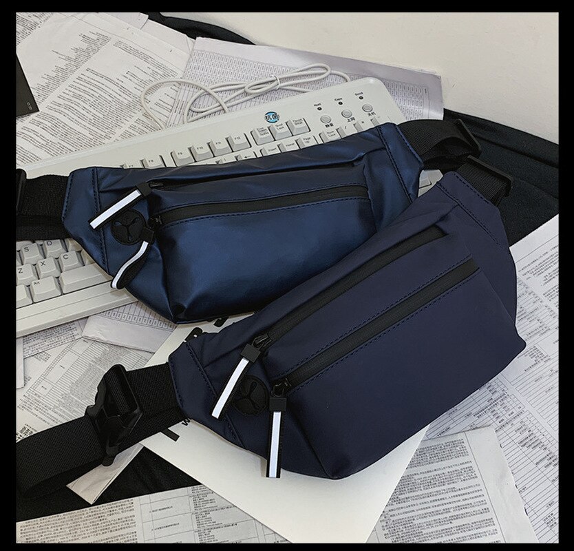 Waterproof Man Waist Bag Fanny Pack Chest Pack Out... – Grandado