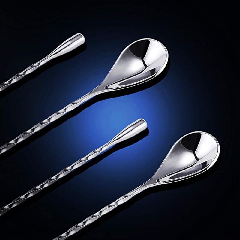 Cocktail Spoon Bar Mixing Shaker Spoon Stirring Sp... – Grandado