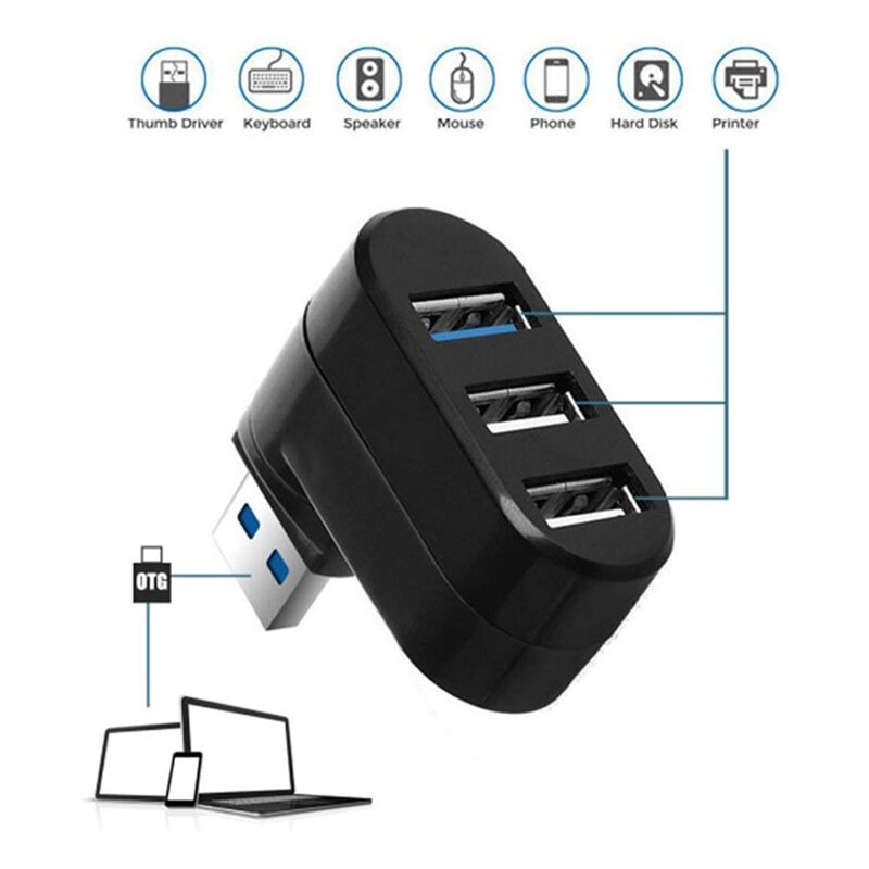 USB HUB 3/6 Port High Speed USB Hub 3.0 Multiple S... – Grandado