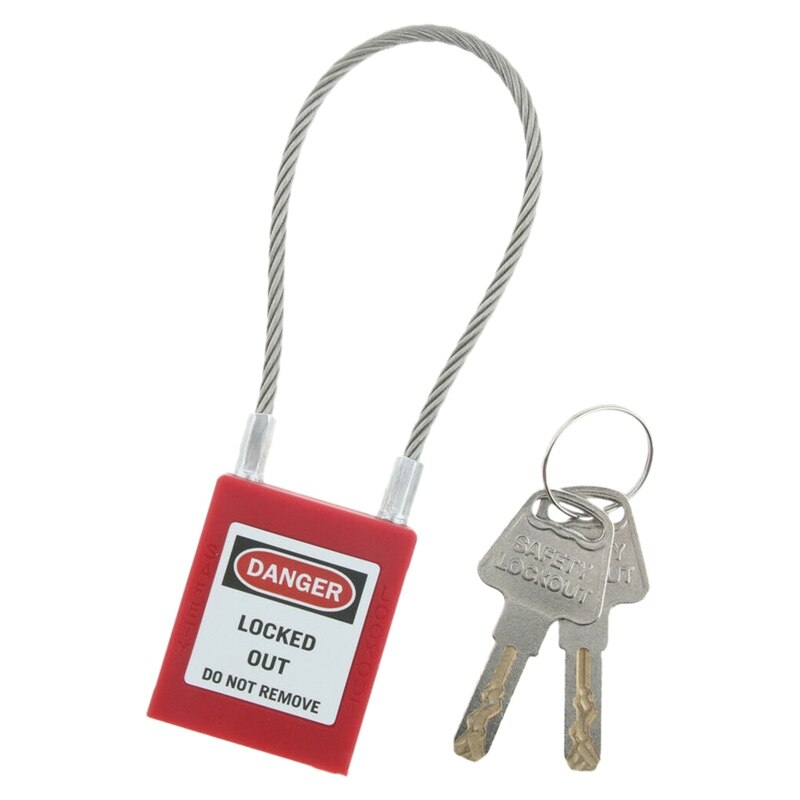 Engineering Safety Padlock Rope Long Beam Lockout ... – Vicedeal