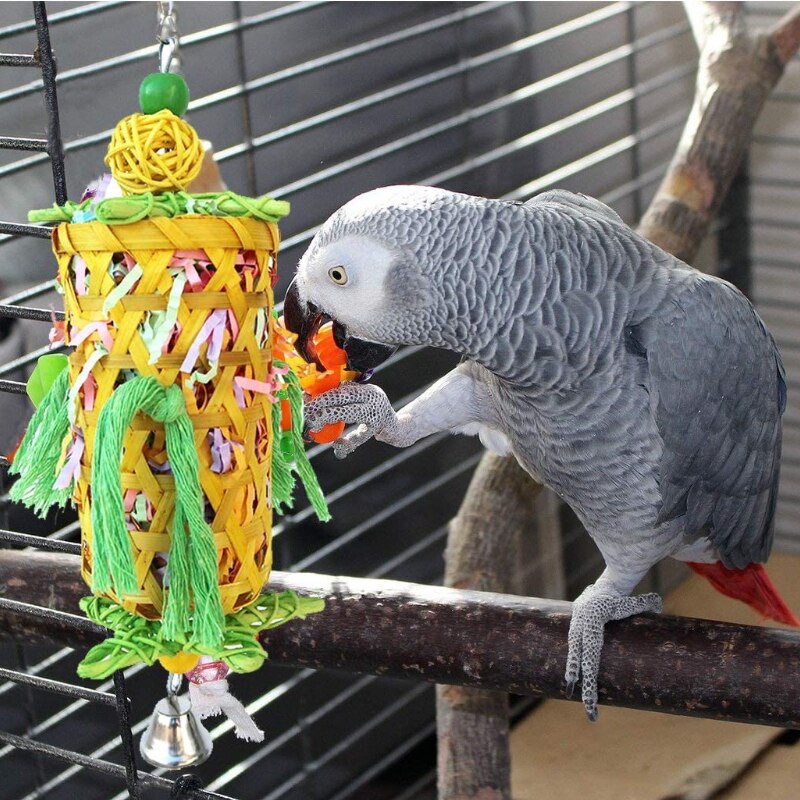 3 Stuks Vogel Papegaai Shredder Speelgoed Handgema... – Vicedeal