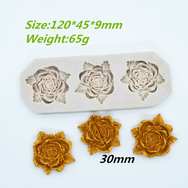 Kukka silikoni muotit karkkia polymeerisavi muotti... – Vicedeal