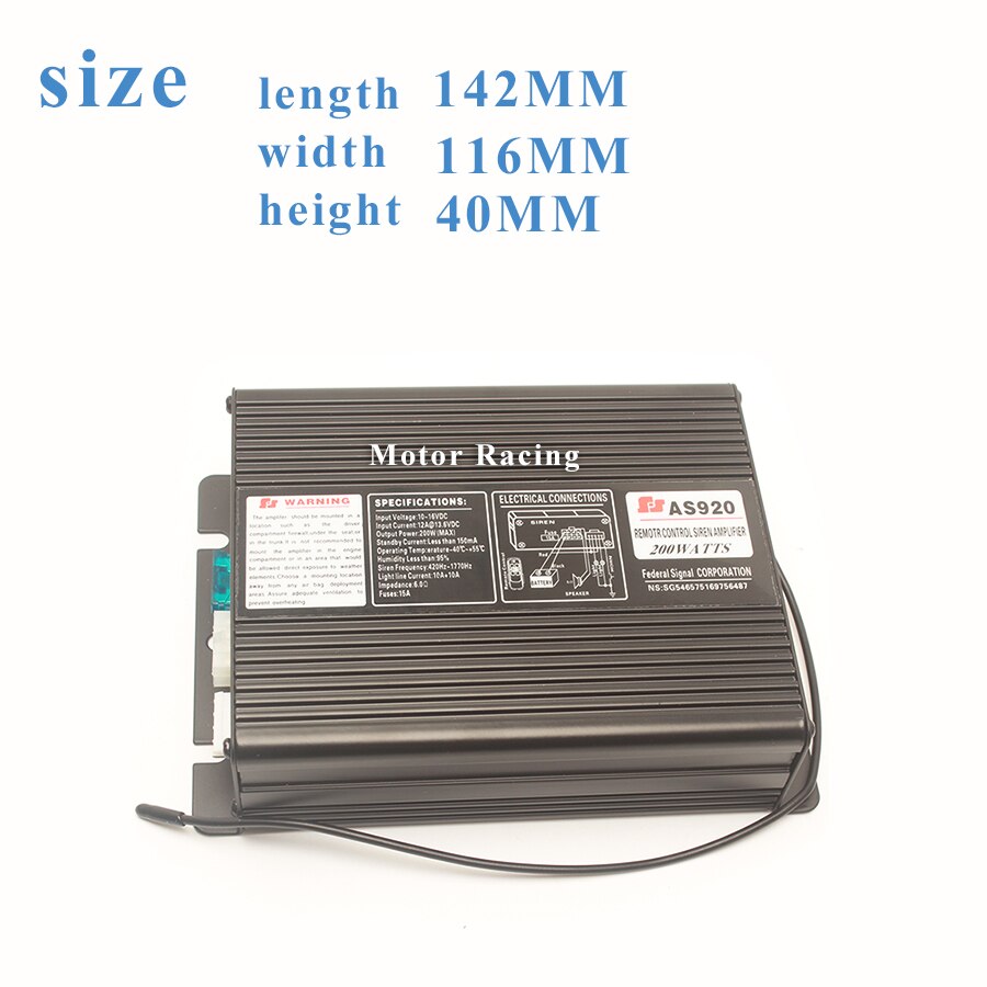 Multi-tone Alarm 12 Sound Universal Police Siren 2... – Vicedeal