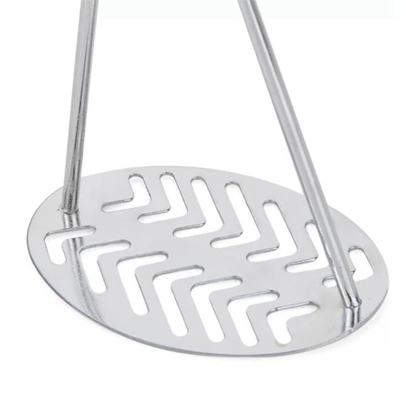 2PCS Stainless Steel Potato Masher Wood Handle Man... – Grandado