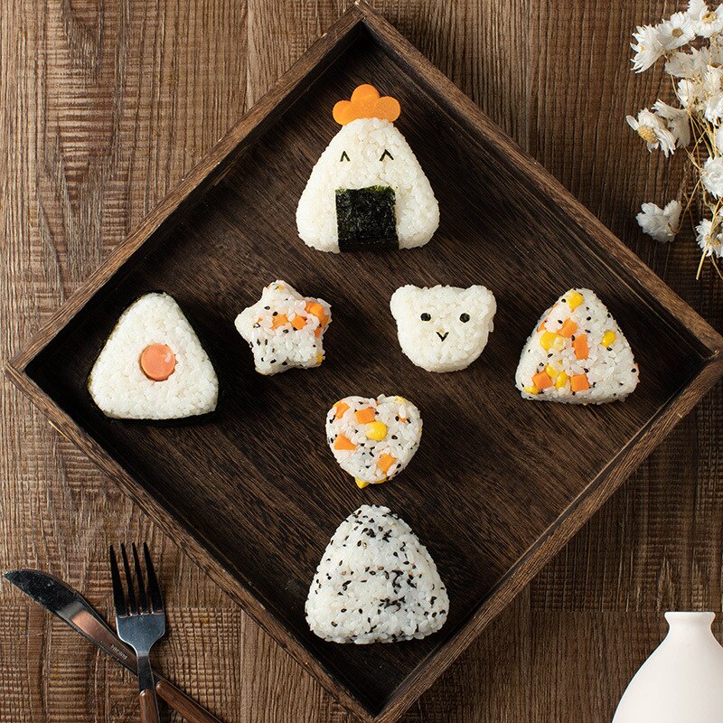 JO LIFE Triangular Japanese Kitchen Bento Accessor... – Grandado