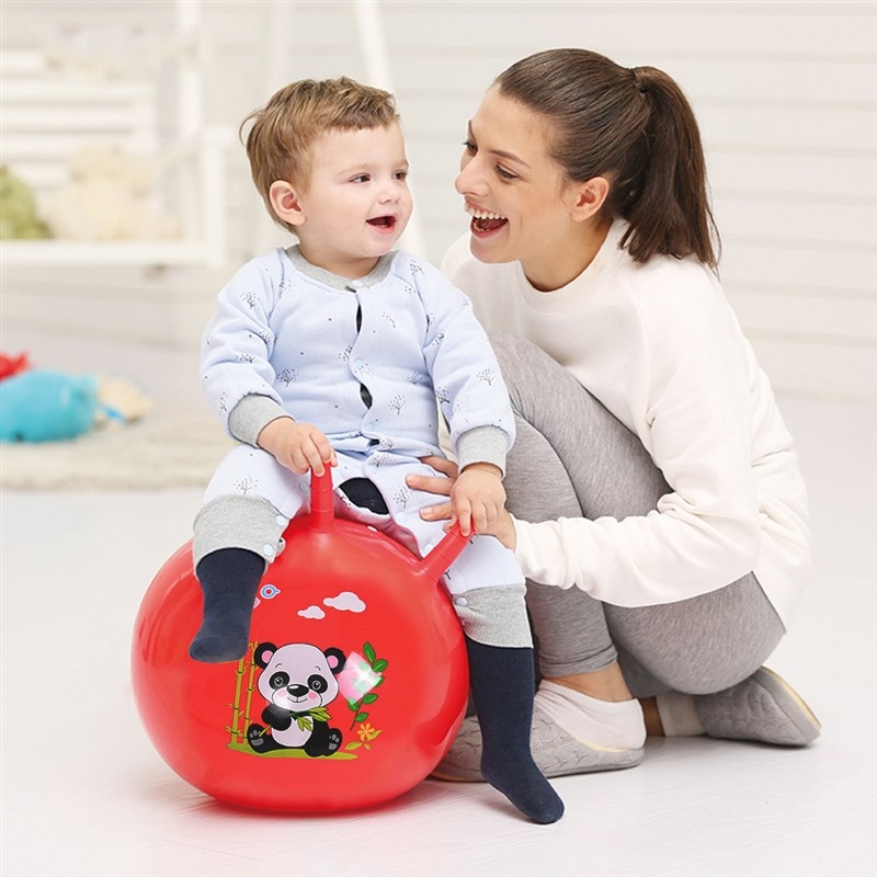 65cm Inflatable Bouncing Ball Random Color Jumping... – Grandado