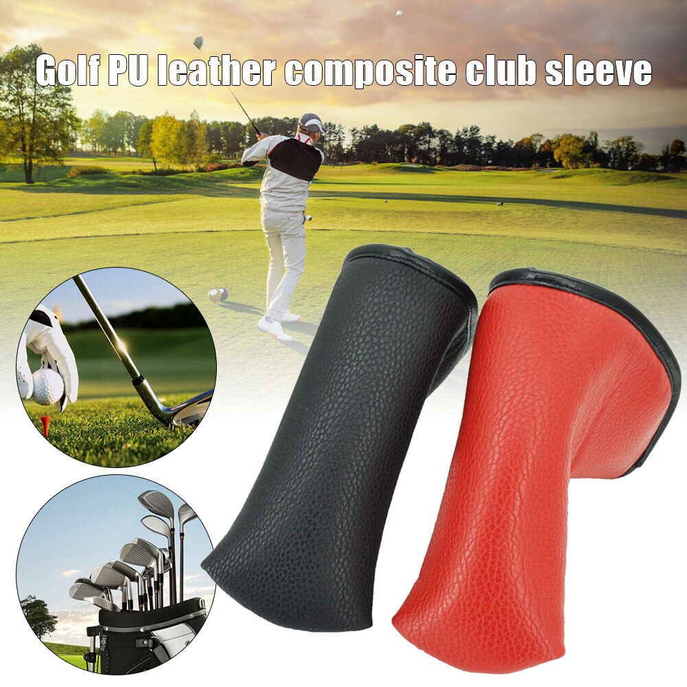 Magnetic Golf Club Head Cover PU Leather Composite... – Grandado