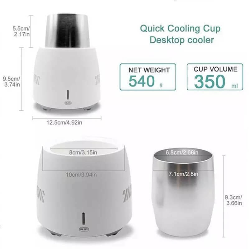 Mini Portable Refrigerator Electric Summer Desktop... – Vicedeal