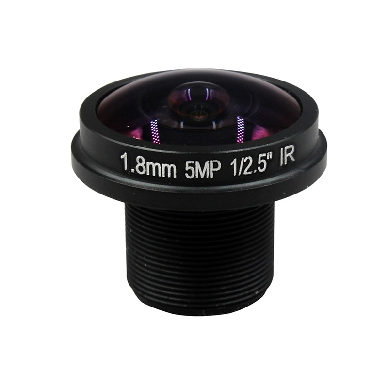 Hd Fisheye Cctv Lens 5MP 1.8Mm M12 * 0.5 Mount 1/2... – Vicedeal