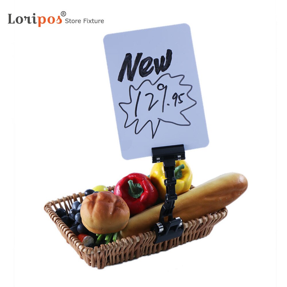 A6 Supermarket Fruit Shelf Talker Food Labels Hold... – Vicedeal