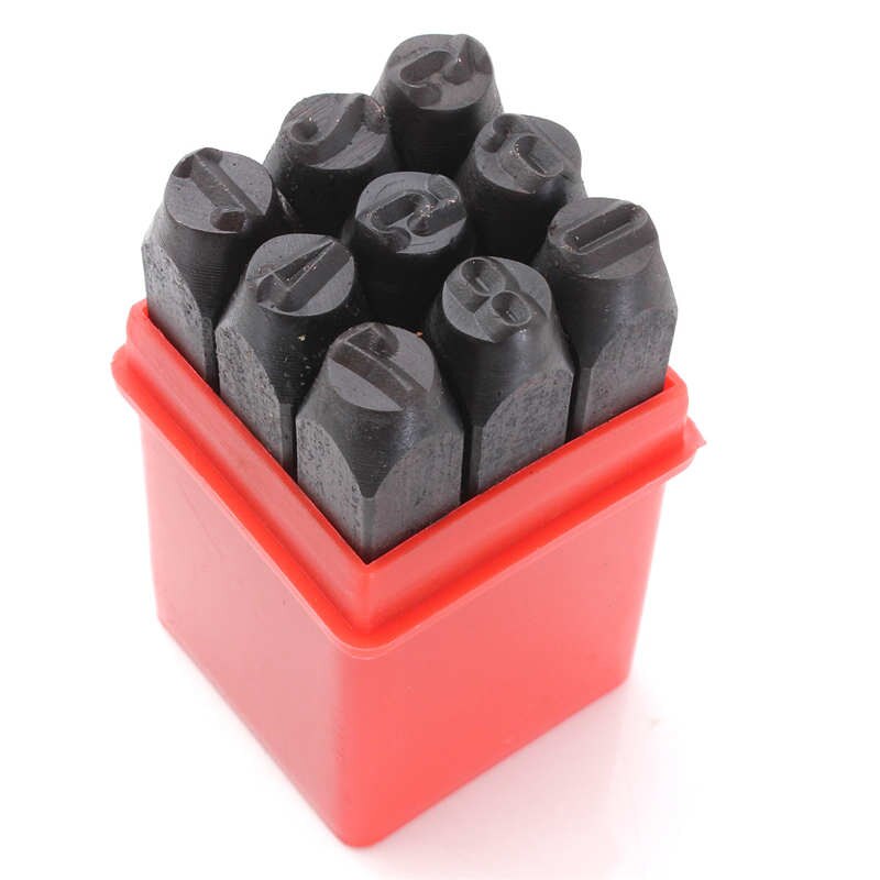 KIWARM Durable Stamps Alphabet And Numbers Set Pun... – Vicedeal