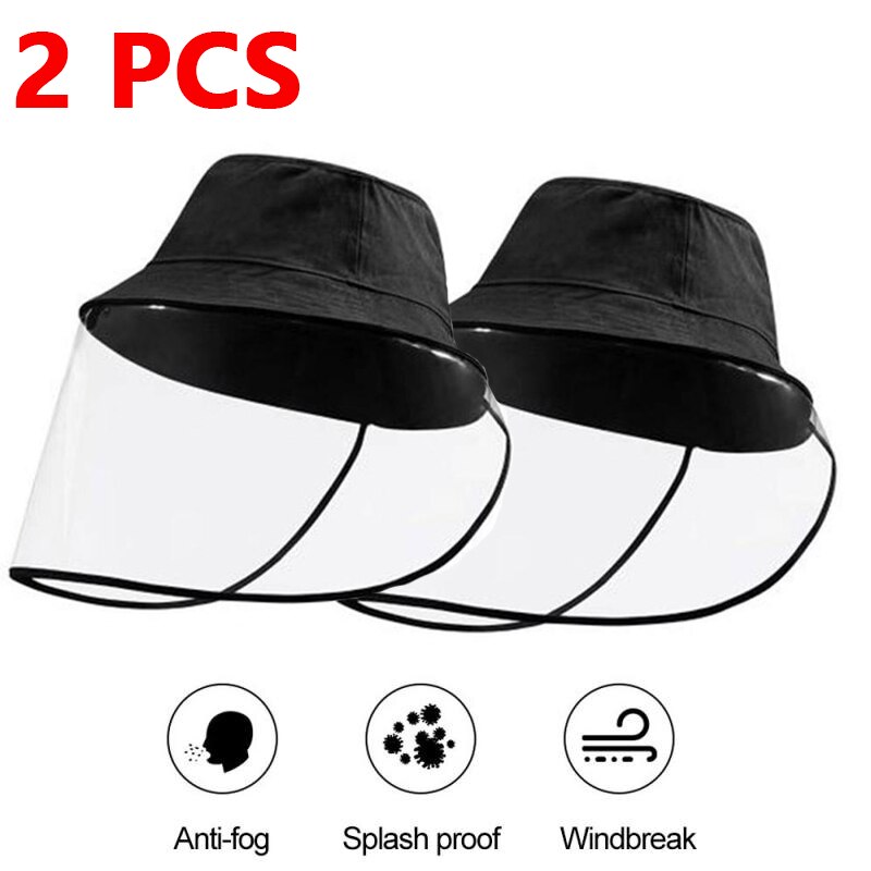 2PCS Anti-Dust Bucket Hats Unisex Men Women Protec... – Vicedeal