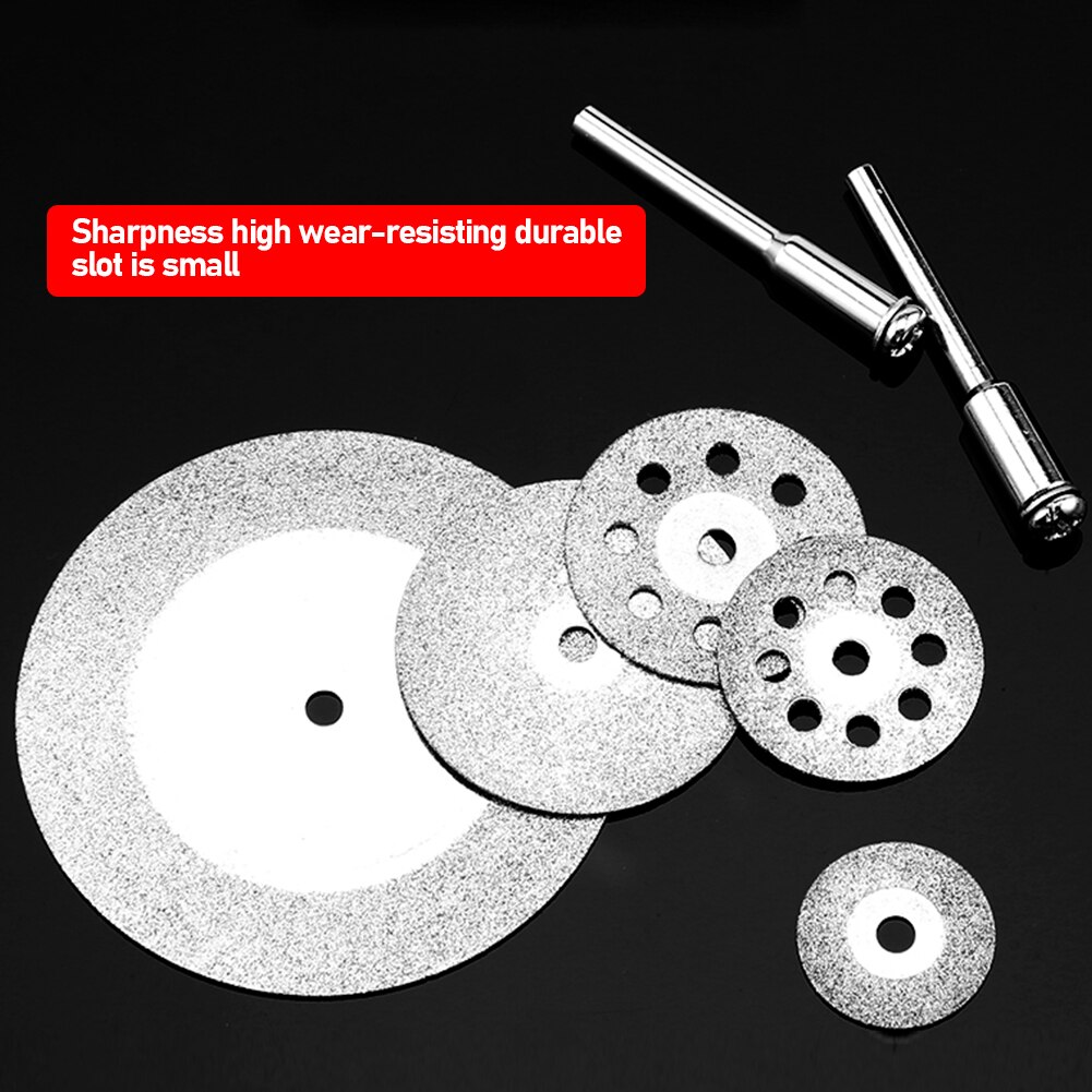 10pcs/set 30mm Diamond Cutting Discs +2 Arbor Shaf... – Vicedeal