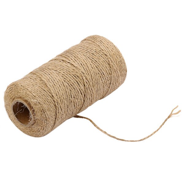 100M Handmade Hemp Linen Cords Burlap Twine Rope S... – Grandado
