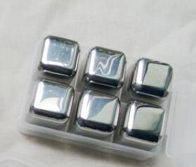 Xbees Stainless Steel Whisky Stones Ice Cubes Whis... – Grandado