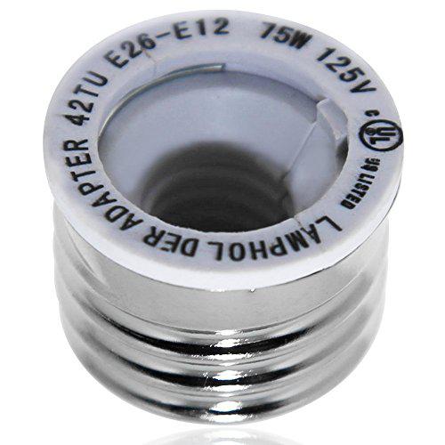 Wärme Beständig E27 E26 Zu E12 Lampe Basis Sockel ... – Grandado