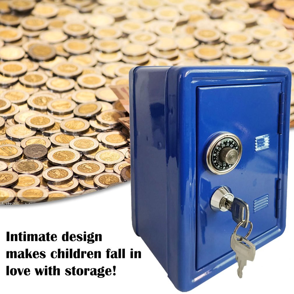 Household Insurance Box Kid's Coin Bank Locker... – Grandado
