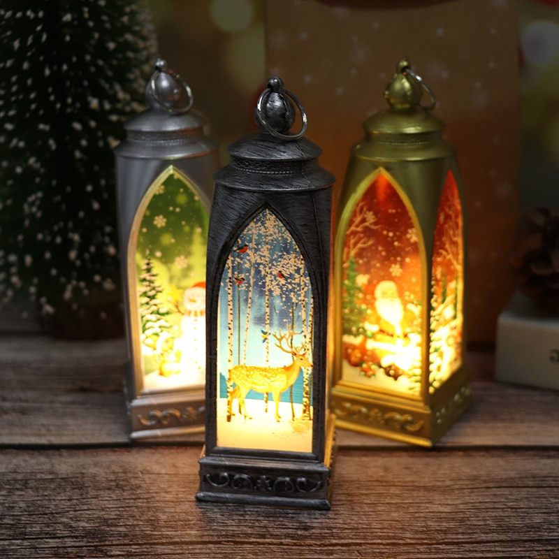 Merry Christmas House Led Light Village Christmas ... – Vicedeal