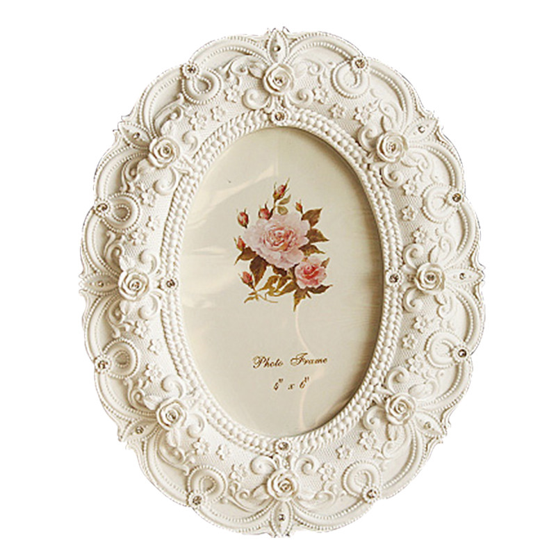 EU Retro Style Photo Frames White Stereo Handmade ... – Vicedeal