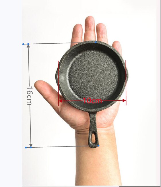 Cast Iron Mini Omelette Pan Non-Stick Omelette Dum... – Grandado