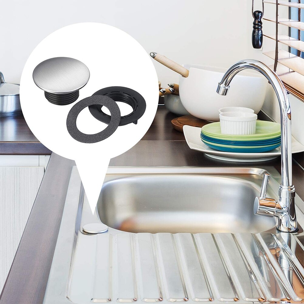 Blanking Plug Sink Cover Sink Tap Hole Stainless S... – Vicedeal
