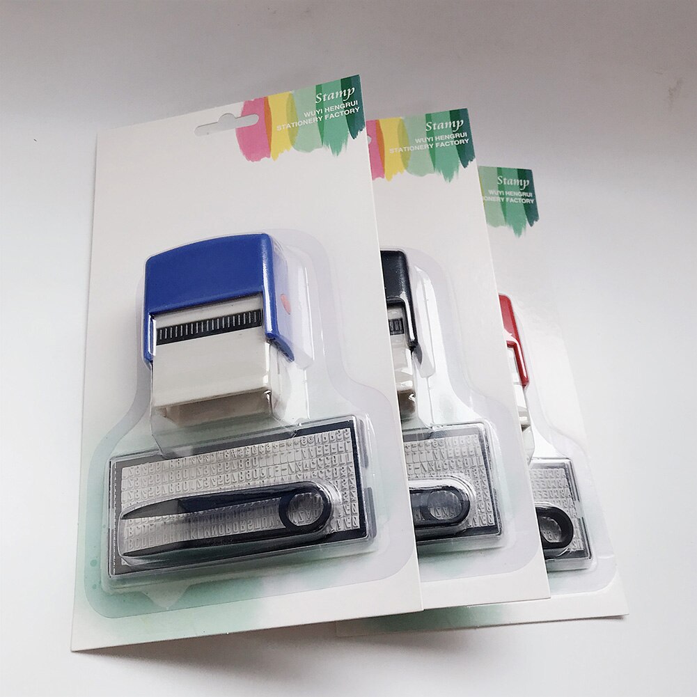 Rubber Stamp Kit DIY Custom Ink Seal Set Dial Seal... – Grandado