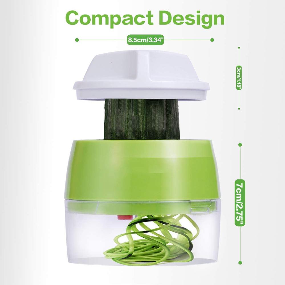 Handheld Spiralizer Groentesnijder Verstelbare Spi... – Grandado